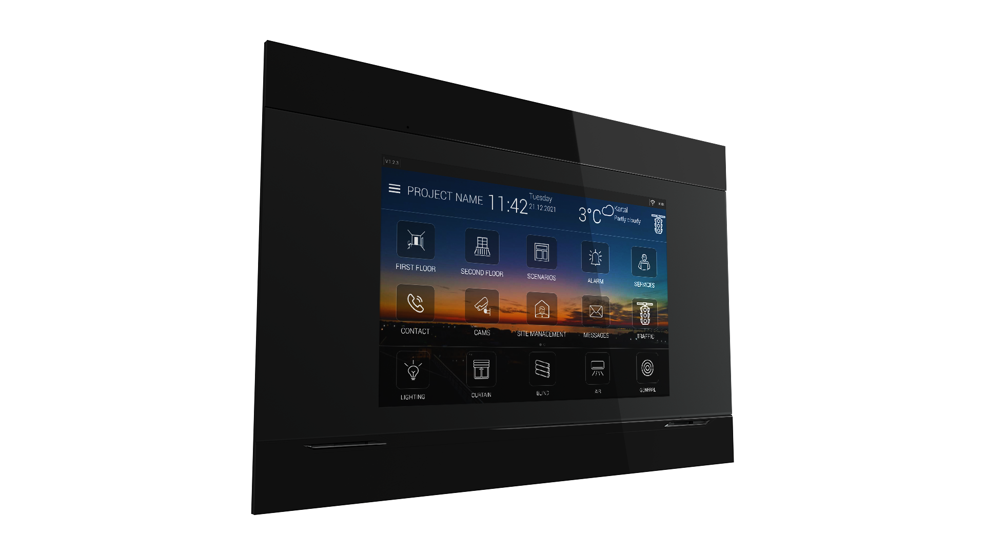 10" KNX Touch Panel